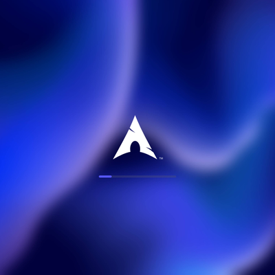 Abstract Arch Splash Screen - KDE Store
