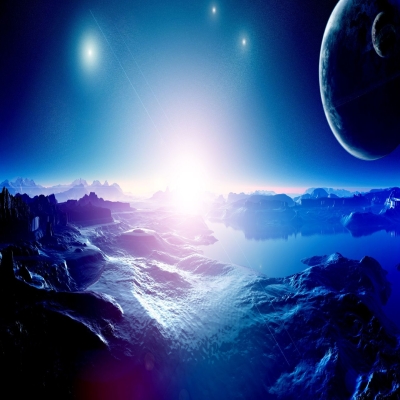 Abstract Space Desktop Wallpaper - KDE Store