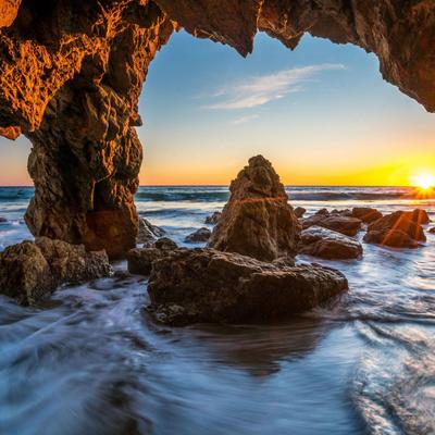 Cave Beach Nature HD WALLPAPER - KDE Store