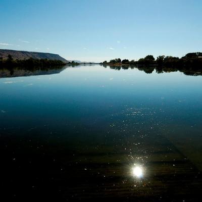 lake sunrays reflection Nature - KDE Store