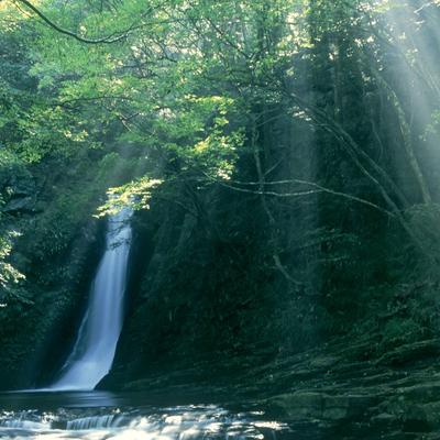 waterfall Sun Rays Wallpaper HD - KDE Store