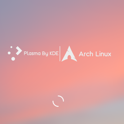 Arch Linux and Kde Plasma Splash Screen - KDE Store