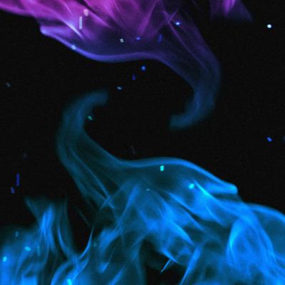 Apples Liquid Blue Light Purple Full HD - KDE Store