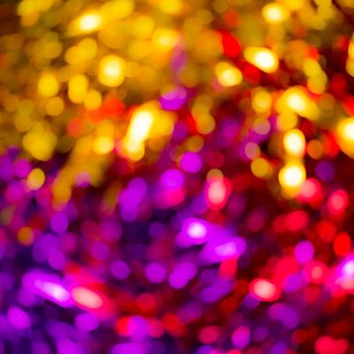 Purple and Yellow Light Bokeh Full HD - KDE Store
