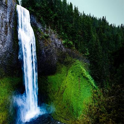 GREEN FOREST WATERFALL - KDE Store