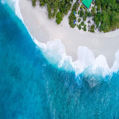 BEACH AERIAL VIEW - KDE Store