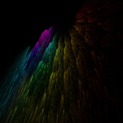 4K Multicolor Abstract Fractal - KDE Store