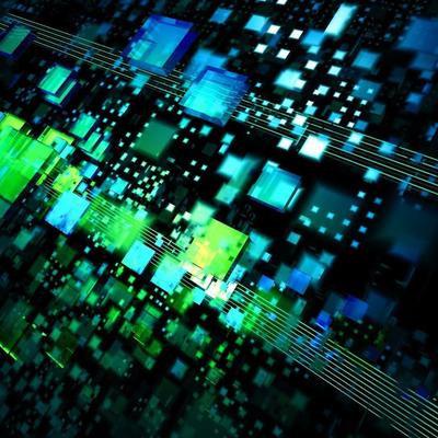 Colorful Geometric Shapes Pattern Abstraction HD Abstract - KDE Store