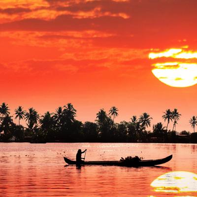 sunrays boat reflection - KDE Store