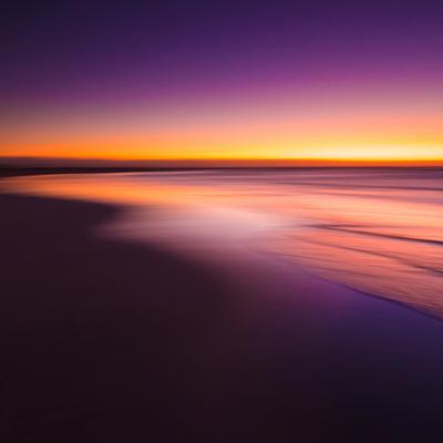 sunset dawn reflection wallpaper - KDE Store