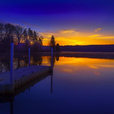 Sunset Evening Reflection - KDE Store