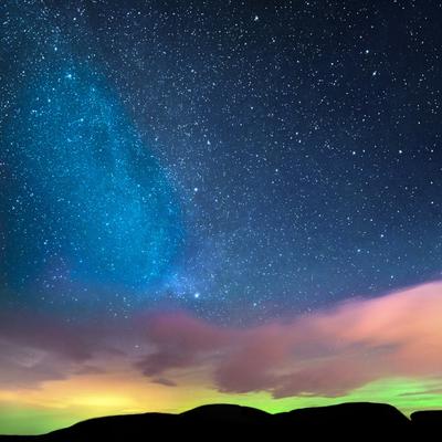 Aurora Nature Starry Sky - KDE Store