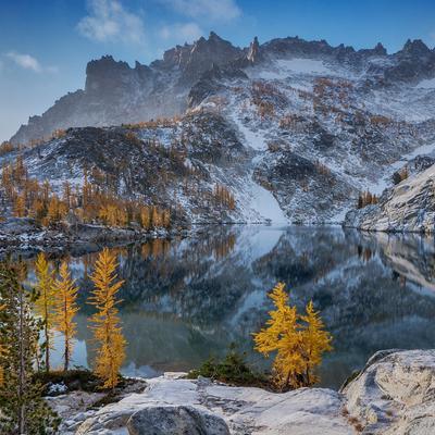 lake reflection winter - KDE Store