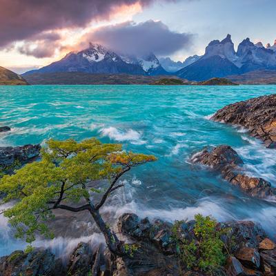 Sunrays nature lake reflection - KDE Store