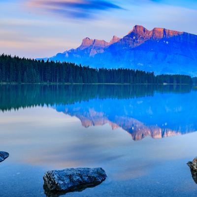 forest mountains lake - KDE Store