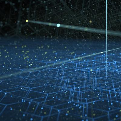 lines hexagon rendering glowing Geometry apophysis - KDE Store