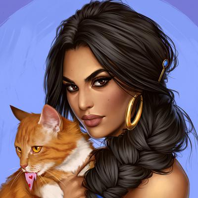 Jasmine With Cat 4k - KDE Store