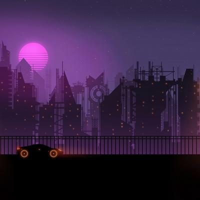 Car Ride Vaporwave 4k - KDE Store