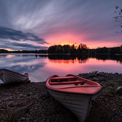 Boat Long Sunset 5k - KDE Store