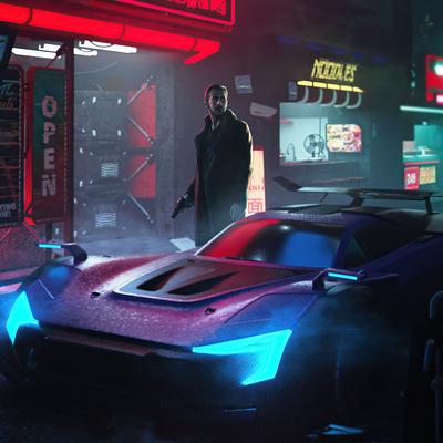 Cyber City Blade Runner 5k - KDE Store