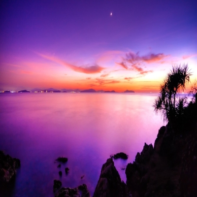 Nature golden hour Pink Sunset - KDE Store