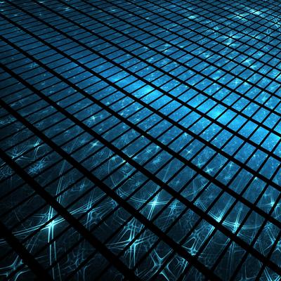 Abstract Cube Lines Geometric 4k - KDE Store