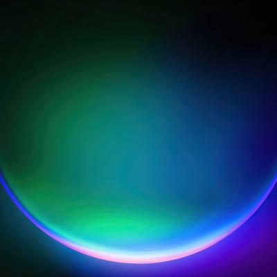 abstract neon Windows 11 Green - KDE Store