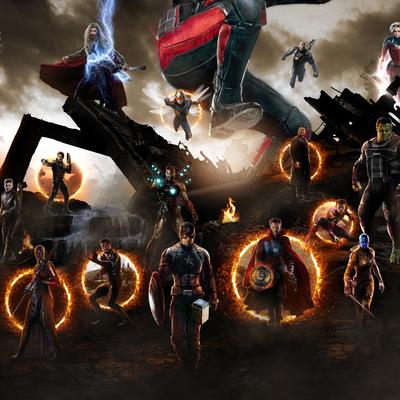 Avengers Endgame Final Battle Scene - KDE Store