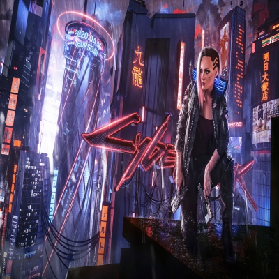 Cyberpunk 2077 Girl 4k - KDE Store