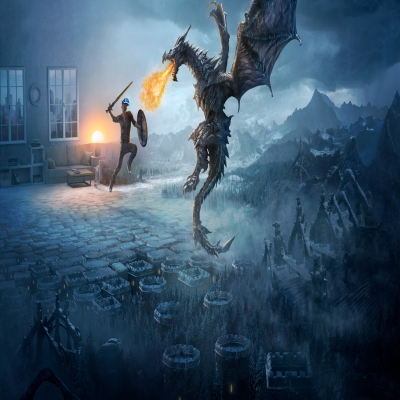 Dragon Vs VR Human - KDE Store