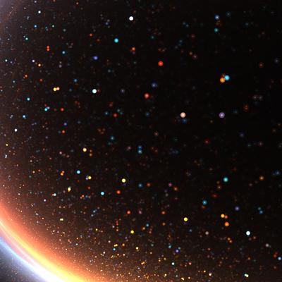 Galaxy Fractal Art - KDE Store