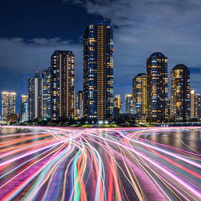Tokyo Light Trails - KDE Store
