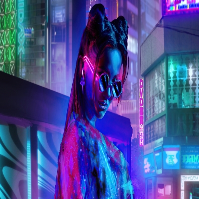Tokyo Girl Japanese Cyberpunk Synthwave - KDE Store