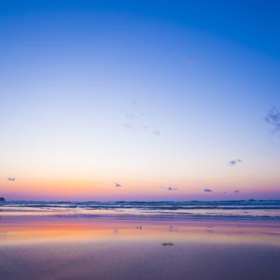 Sea Coast Sunset Horizon Waves - KDE Store