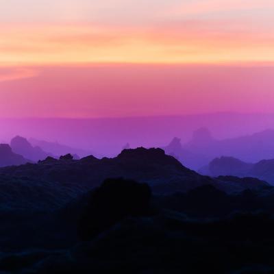 Mountain Range Scenery Peak Iceand Flare Light 5k - KDE Store