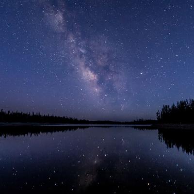 Milkway Lake Water Reflection Stars 5k - KDE Store