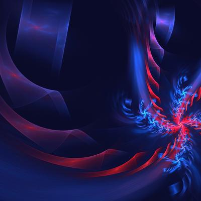 Passion Apophysis Fractal Blue 4k - KDE Store