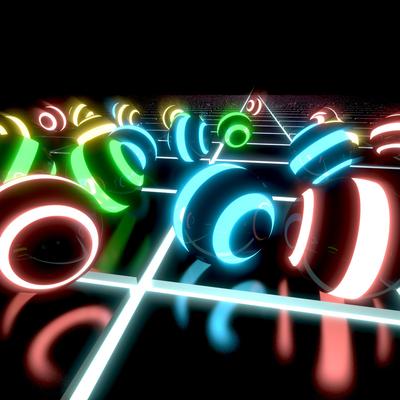 3D Abstract Colorful Balls - KDE Store