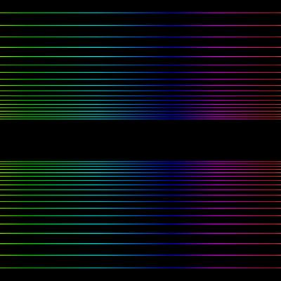 Retro Wave Gradient Lines 8k - KDE Store