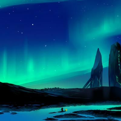 Aurora Borealis Town 5k - KDE Store