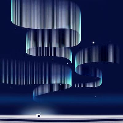 Aurora Northern Lights Minimal 5k - KDE Store