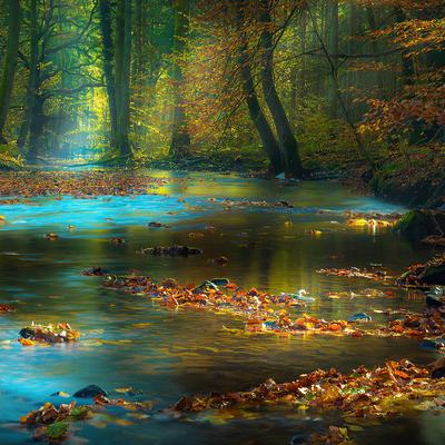 River Sunbeam Autumn 4k Laptop HD - KDE Store