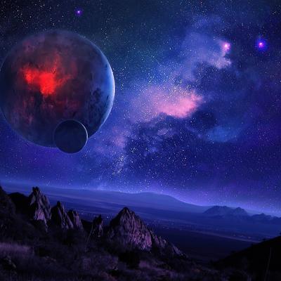 Space Art Planet 4k - KDE Store