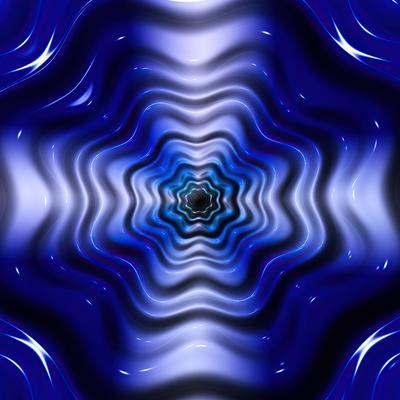 Blue Tunnel Abstract 5k - KDE Store