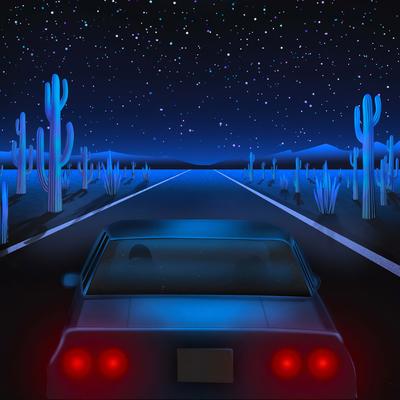 Vaporwave Road 4k - KDE Store