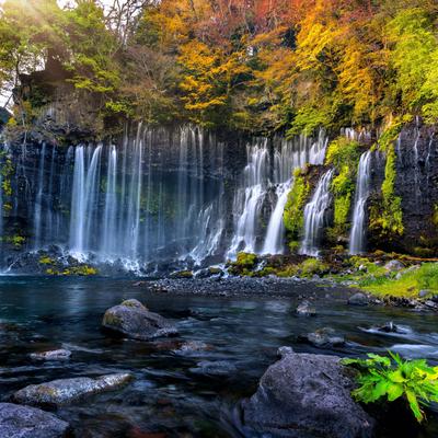 Exotic beautiful nature waterfall river stream wall - KDE Store
