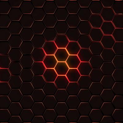 Hexagon abstract geometry wallpaper background - KDE Store