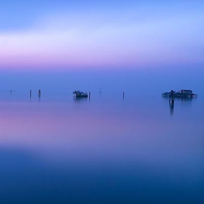 sunset evening reflection wallpaper - KDE Store