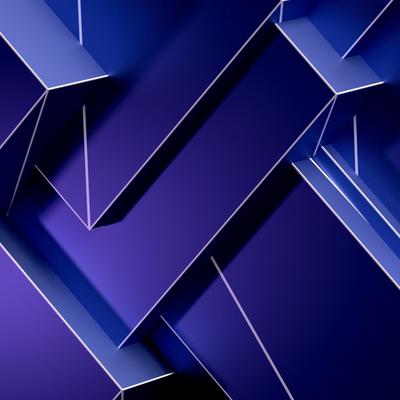 Pattern white lines blue background geometry abstract - KDE Store