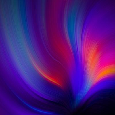 Colorful forms abstract wavy pattern wallpaper background - KDE Store